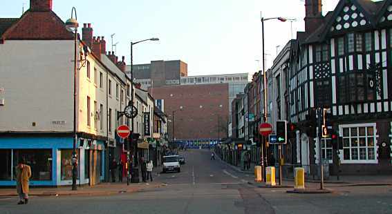 Coventry Now & Then: Burges from Bishop Street