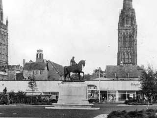 Virtual tour of Coventry: 1950s